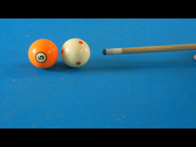 How to Draw the Cue Ball when the Balls are Close | 2 millimeter draw ...